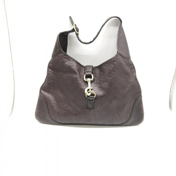 Gucci | Bags | Gucci Bag Jackie Gg Shoulder Brown Pattern | Poshmark